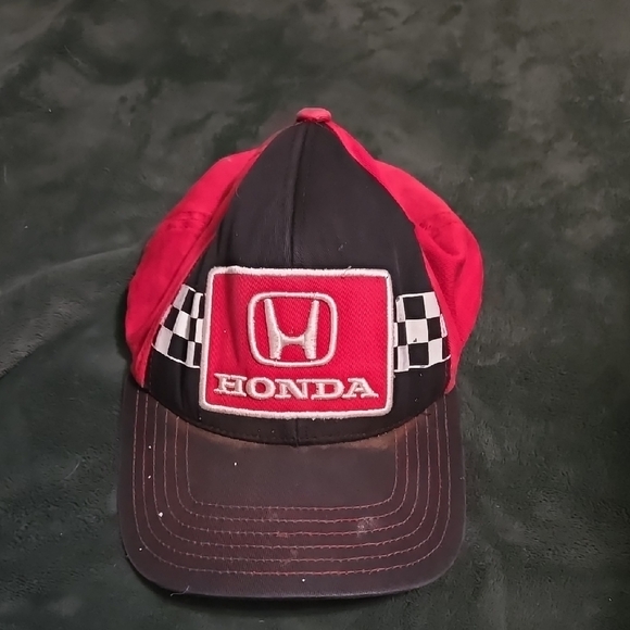 Accessories | Honda Red And Black Cap | Poshmark